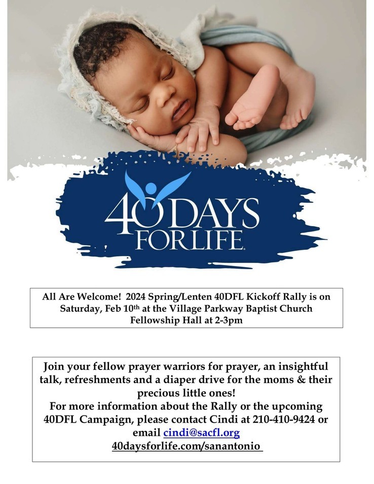 40 Days for Life | The San Antonio Coalition for Life